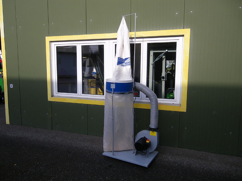 Gebrauchte – Absaugung Holzspäne, Absauggerät - gebrauchte Maschinen