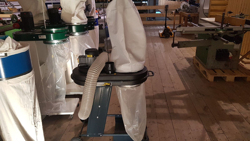 Gebrauchte – Absaugung Holzspäne, Absauggerät - gebrauchte Maschinen