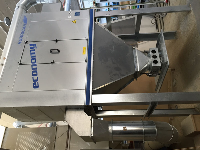 Gebrauchte – Absaugung Holzspäne, Absauggerät - gebrauchte Maschinen